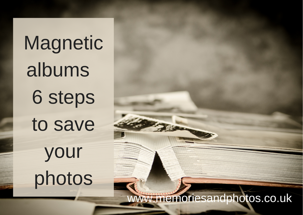 Magnetic albums - 6 steps to save your photos – Memories and Photos